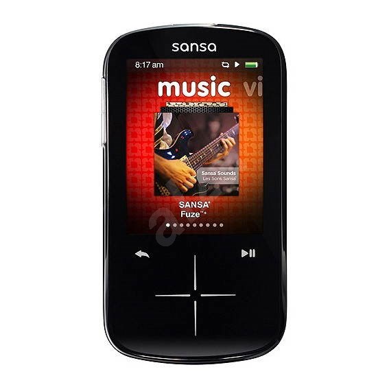 SanDisk Sansa Fuze Plus 4GB černý - MP4 přehrávač | Alza.cz