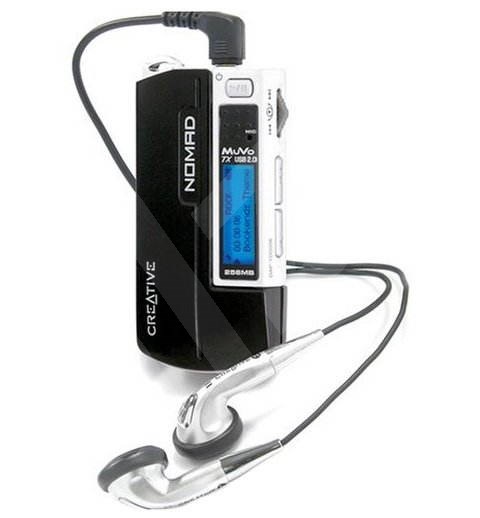 Creative Nomad MuVo TX 128MB, MP3/ WMA player, LCD display, USB2.0 ...