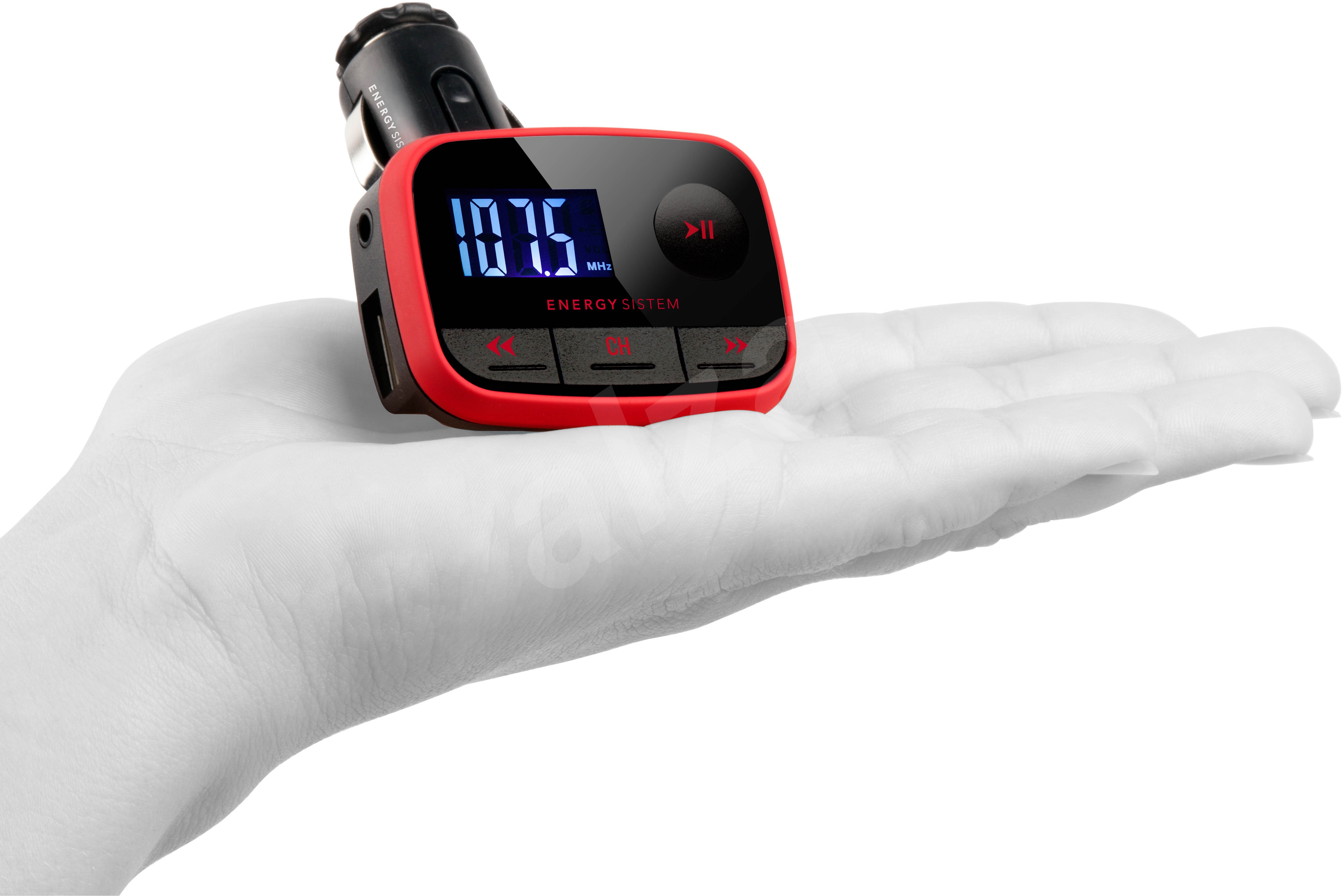 Energy Sistem Car Transmitter F2 Racing Red - FM Transmitter | Alza.cz