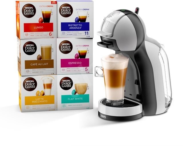 KRUPS KP123B31 Nescafé Dolce Gusto Mini Me a kapsle NESCAFÉ Dolce Gusto 6 balení CZ - Kávovar na ...