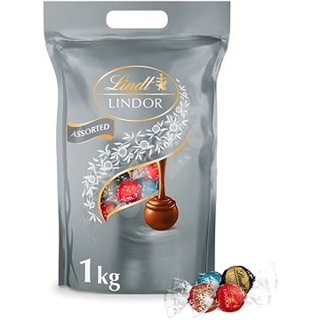 LINDT Lindor Bag Silver 1000 g - Bonboniéra | Alza.cz