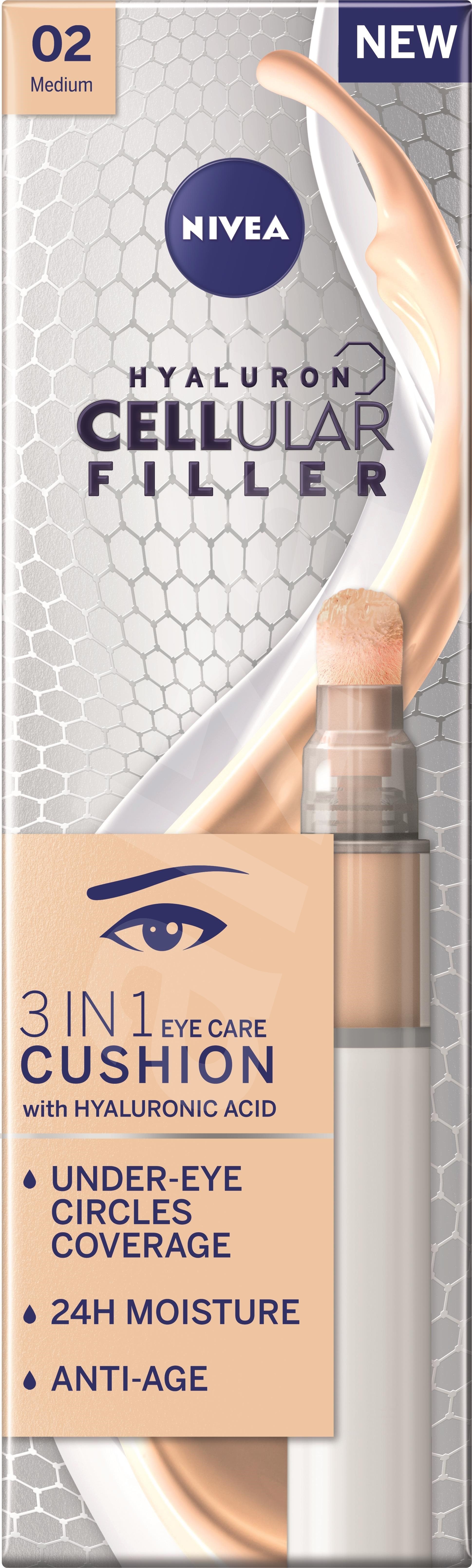 NIVEA Face Cellular Eye cushion medium 4 ml - Oční krém | Alza.cz