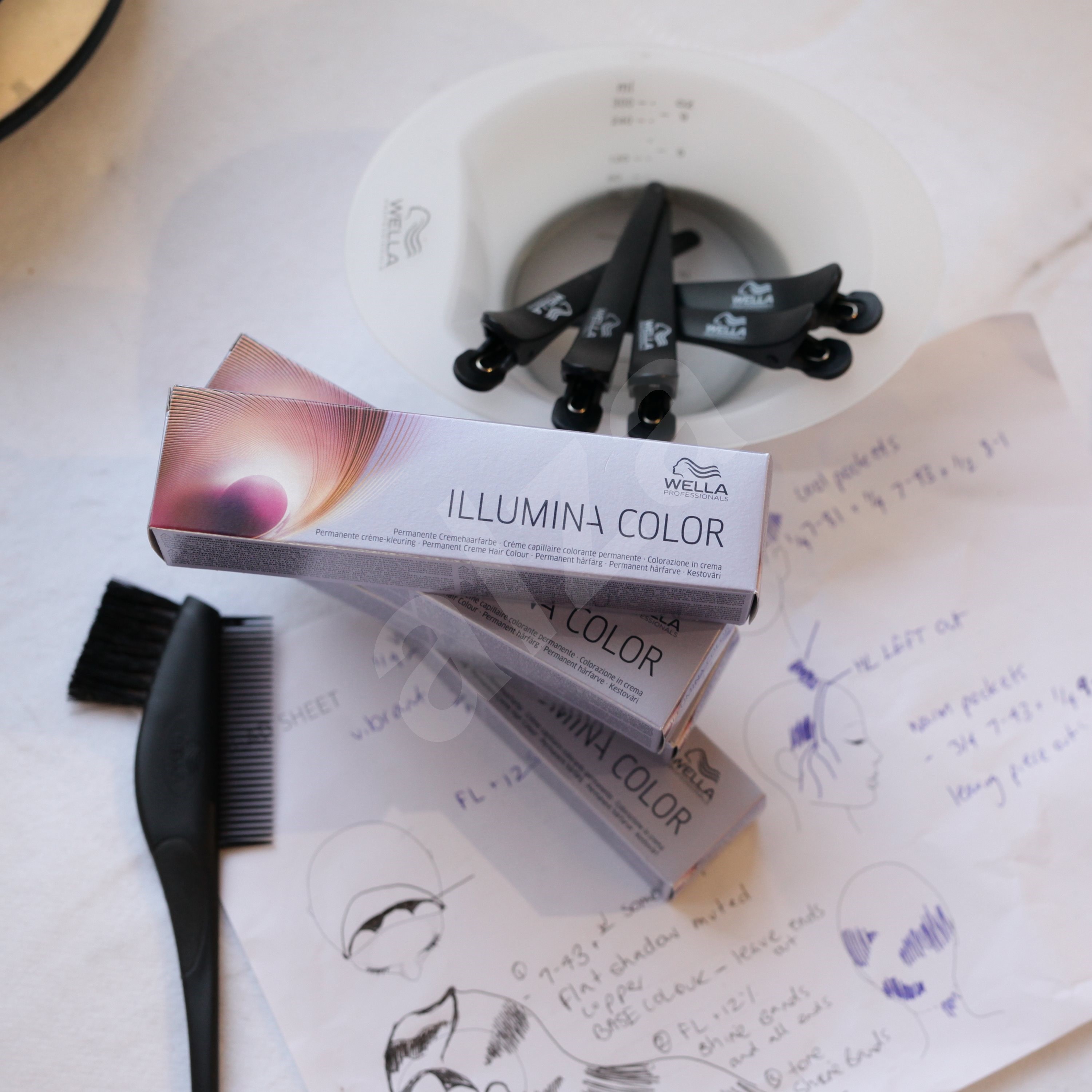 WELLA PROFESSIONALS Illumina Color Cool 8/69 60 ml - Barva na vlasy ...