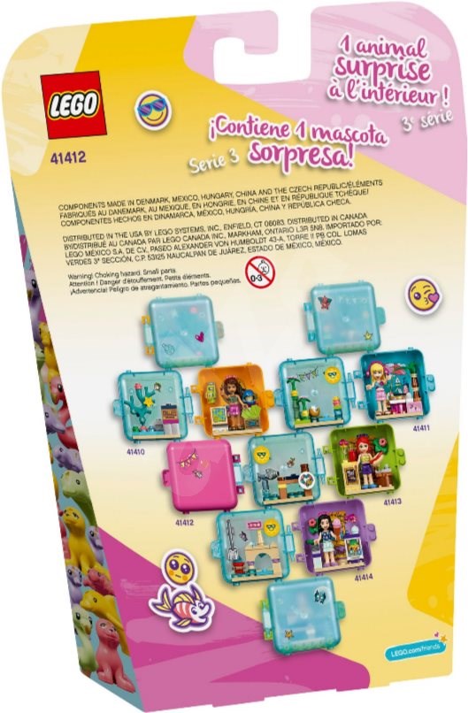 LEGO Friends 41412 Herní boxík: Olivia a její léto - LEGO stavebnice ...
