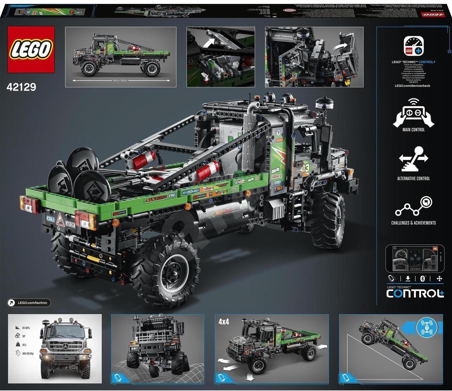 LEGO® Technic 42129 Truck trialový vůz Mercedes-Benz Zetros 4x4 ...