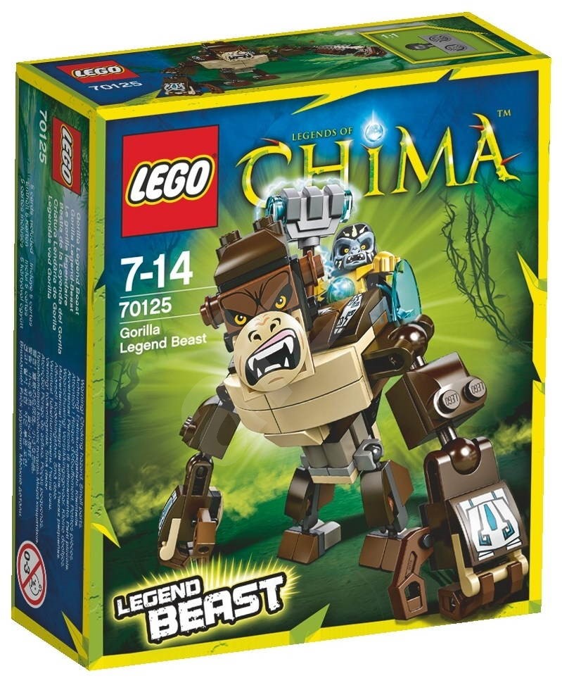 LEGO Chima 70125 Gorila - šelma Legendy - Stavebnice | Alza.cz