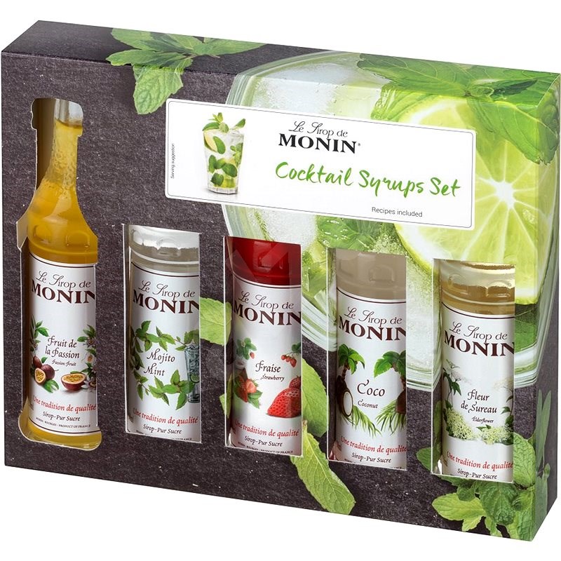 MONIN COCKTAIL BOX MINI 5 x 0,05 l - Příchuť | Alza.cz