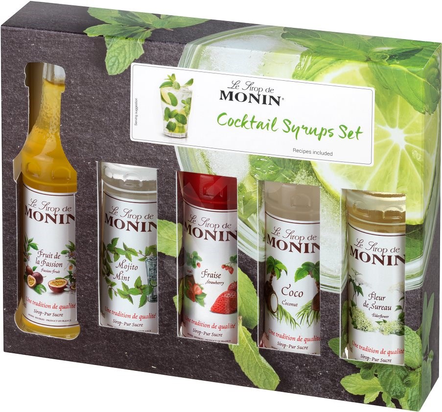 MONIN COCKTAIL BOX MINI 5 x 0,05 l - Příchuť | Alza.cz