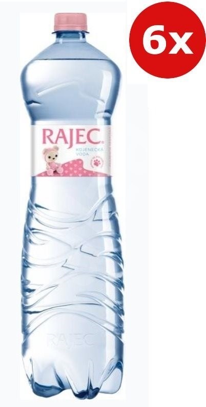 Rajec Kojenecká 6x 1,5l PET - Pramenitá voda | Alza.cz