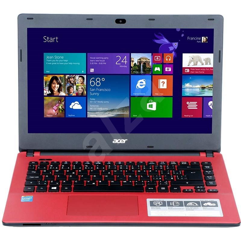 Acer Aspire ES14 Ferric Red - Notebook | Alza.cz