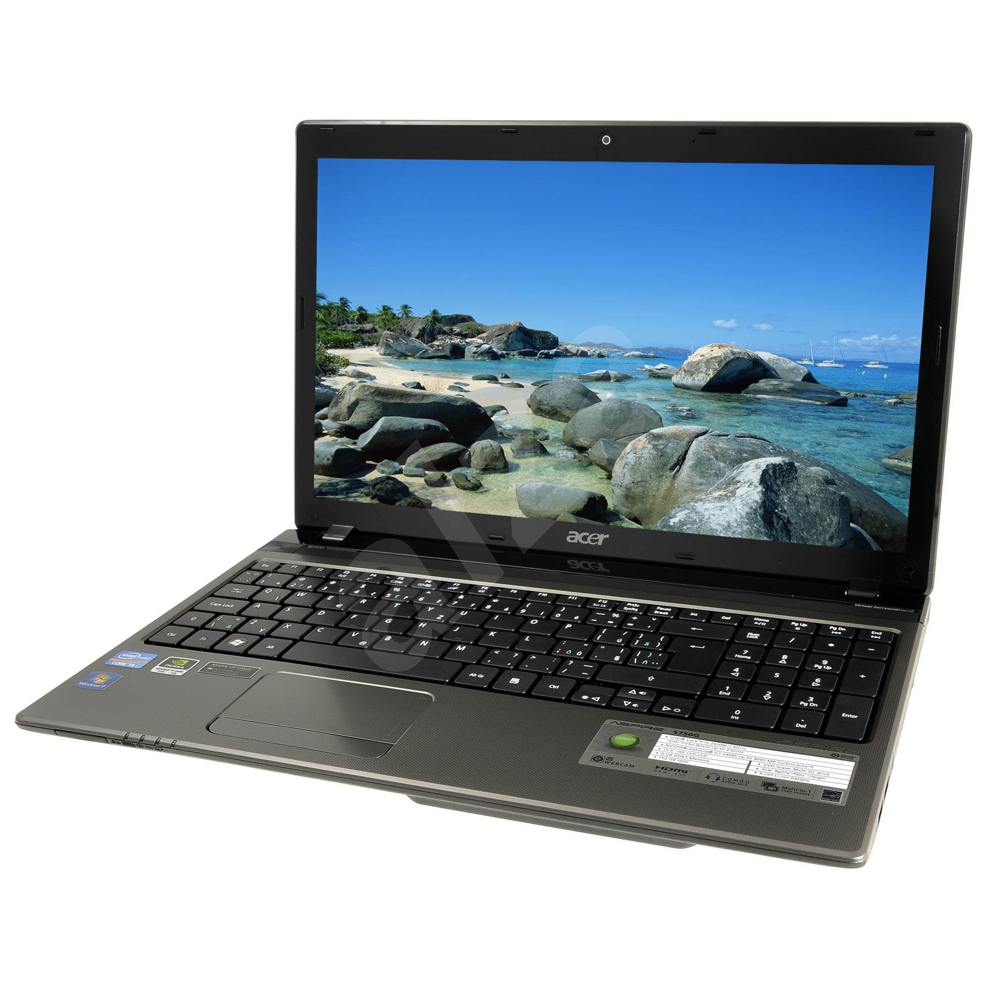 Acer Aspire 5750G-2438G75Mnkk černý - Notebook | Alza.cz