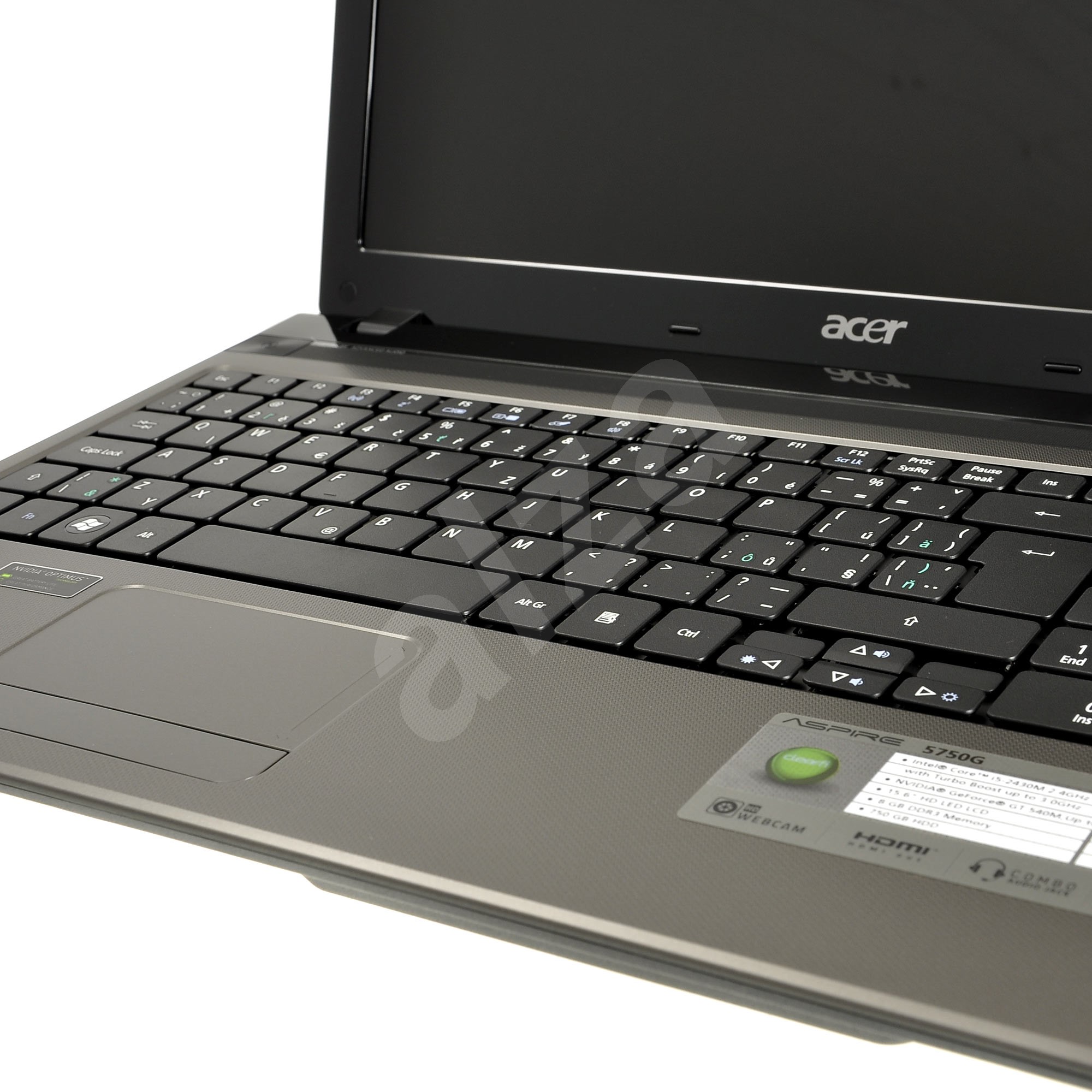 Acer Aspire 5750G-2438G75Mnkk černý - Notebook | Alza.cz