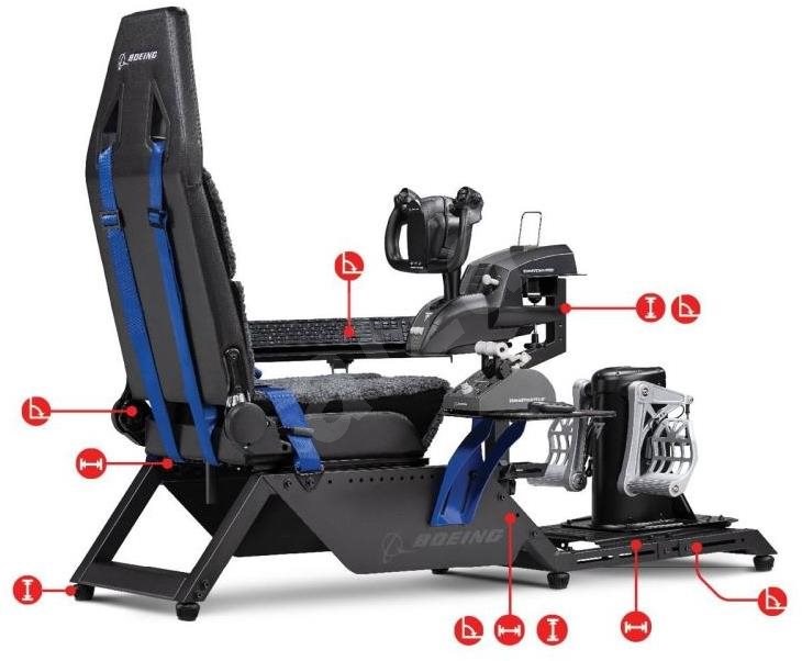 Next Level Racing Boeing Flight Simulator Military, Letecký kokpit ...