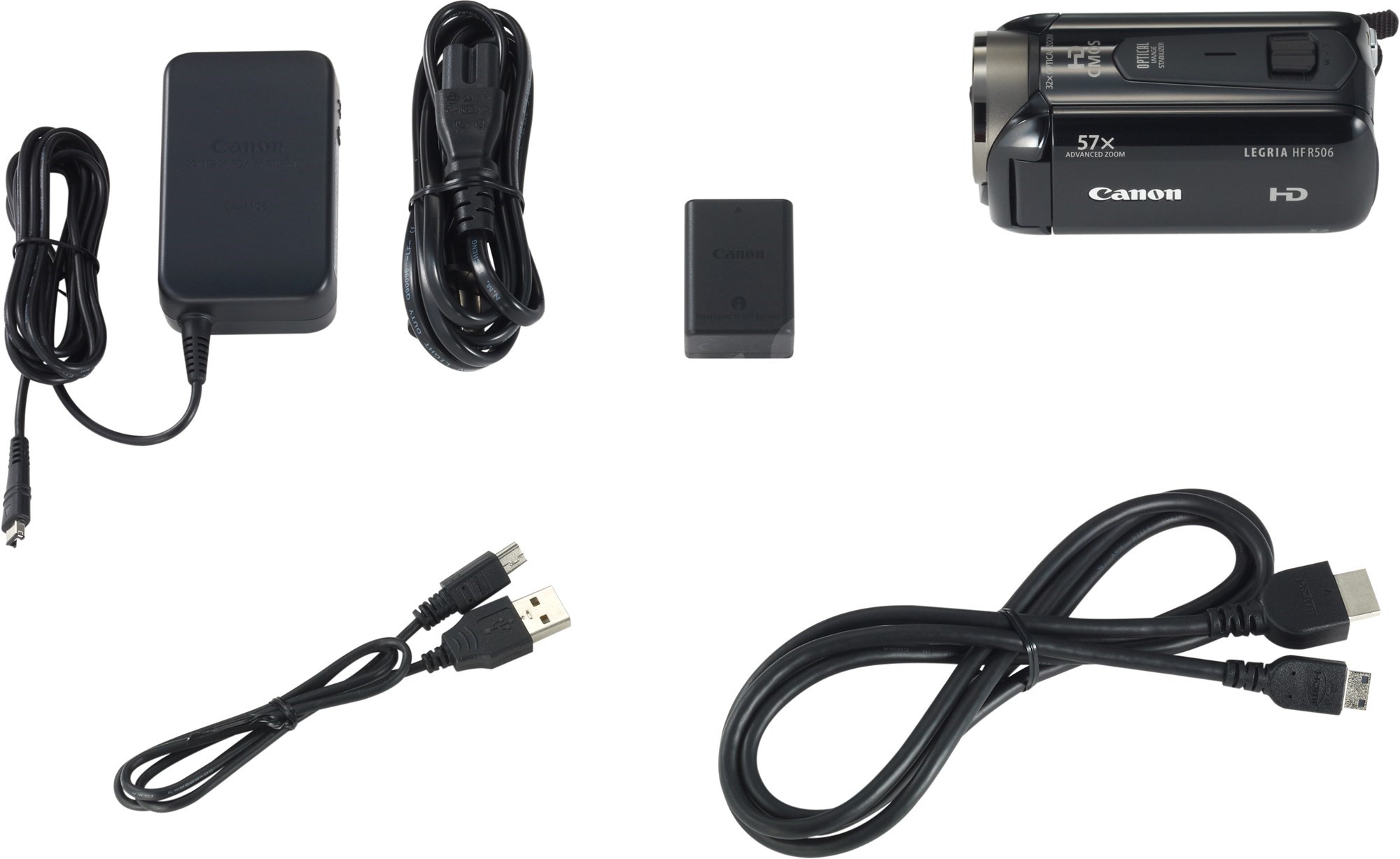 Canon LEGRIA HF R506 černá - Essentials kit - Digitální kamera | Alza.cz