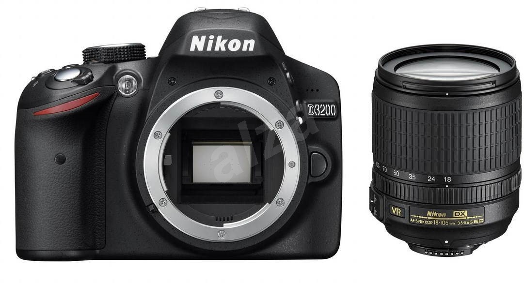 Nikon D3200 + Objektiv 18-105 AF-S DX VR - Digitální zrcadlovka | Alza.cz