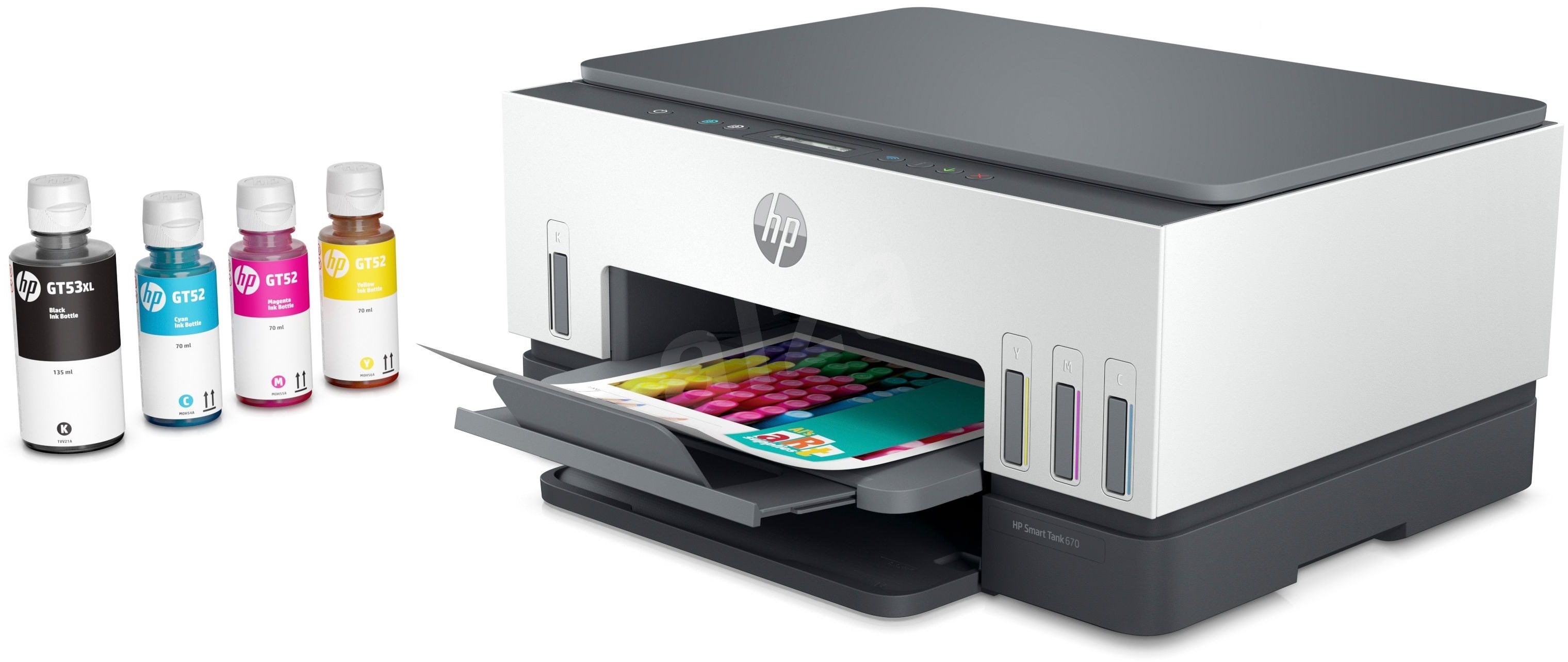 HP Smart Tank Wireless 670 All-in-One - Inkoustová tiskárna | Alza.cz