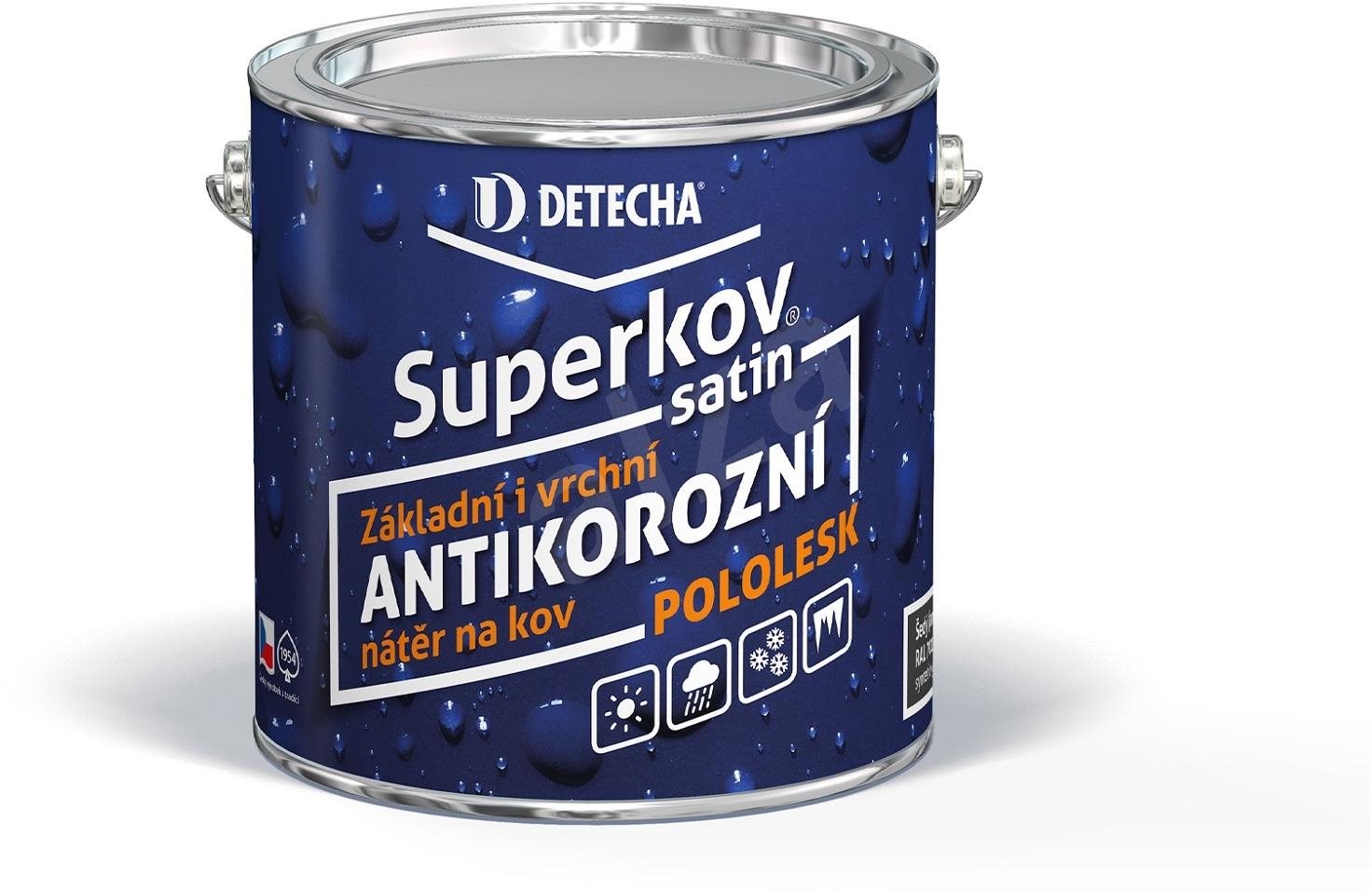 Detecha SUPERKOV SATIN Hnědý (ořech) RAL 8011 - Malířská barva | Alza.cz