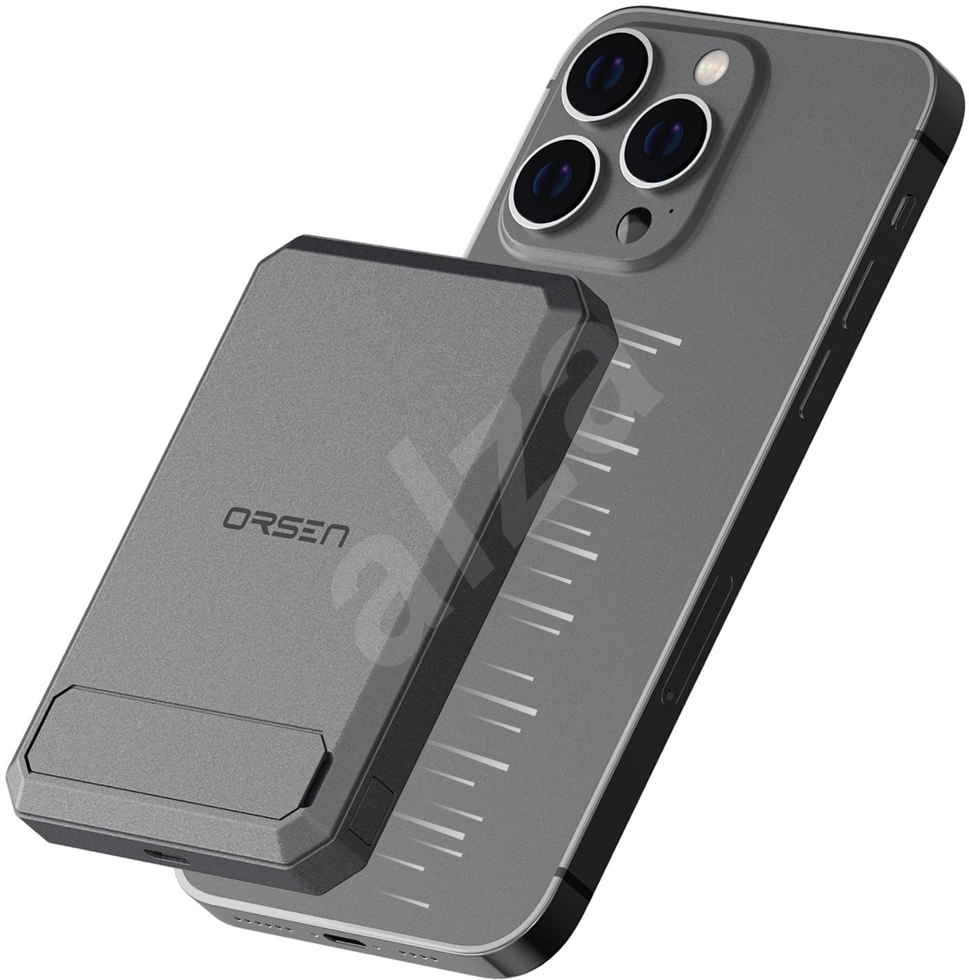 Eloop EW54 10000mAh 15W magnetic, PD20W gray - Powerbanka | Alza.cz