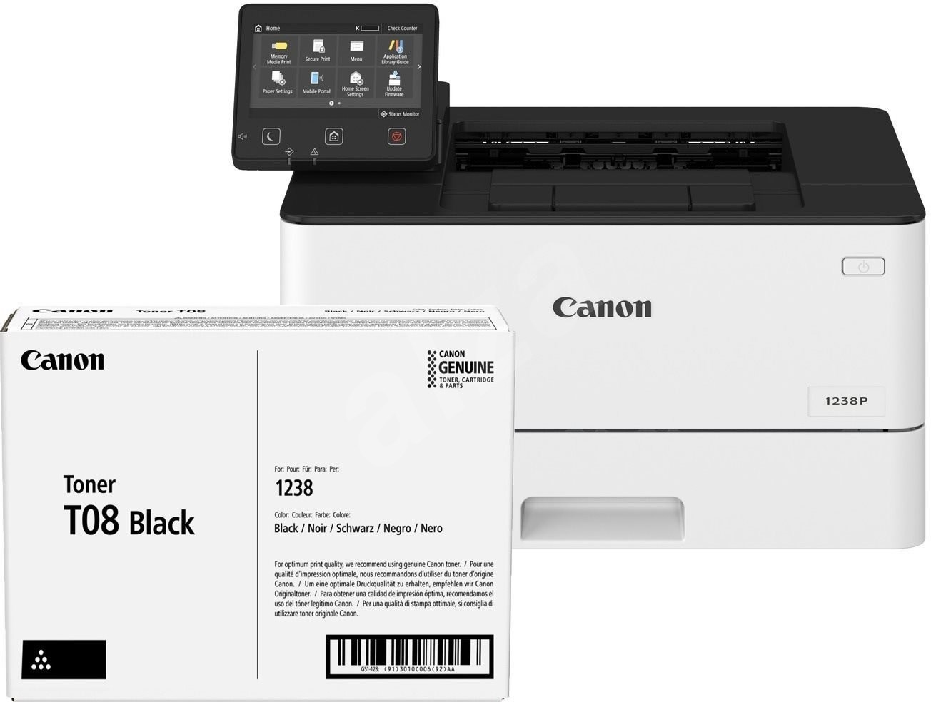 Canon i-SENSYS X 1238P + toner T08 - Laserová tiskárna | Alza.cz
