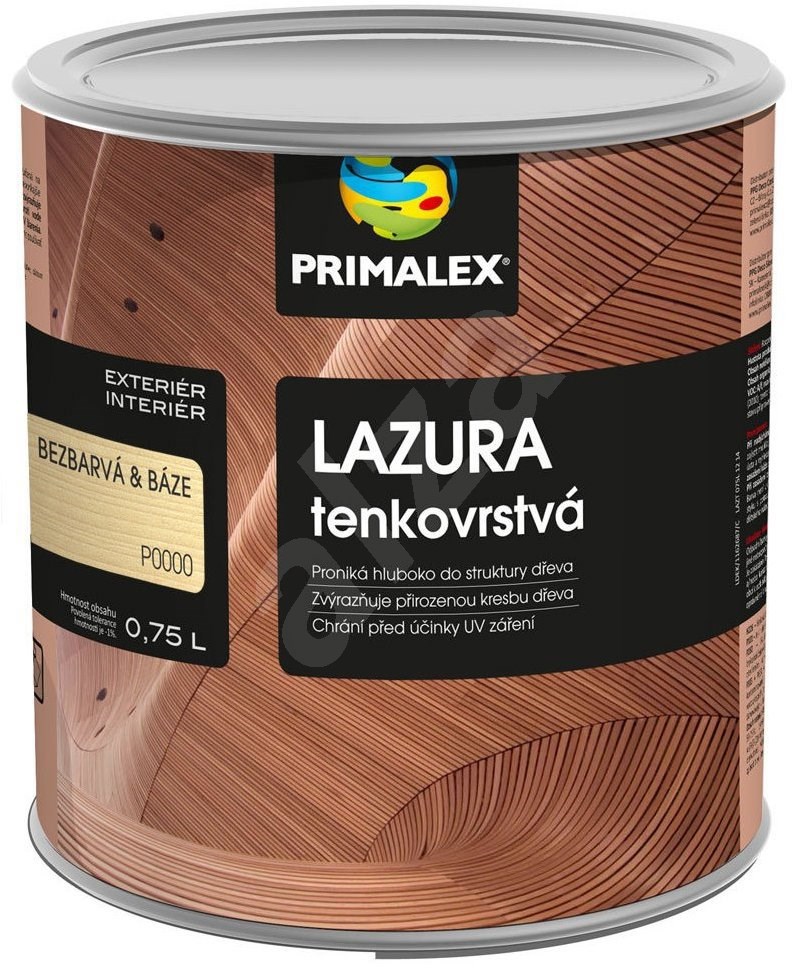 PPG Lazura Primalex tenkovrstvá palisandr – 0,75 l - Lazura | Alza.cz