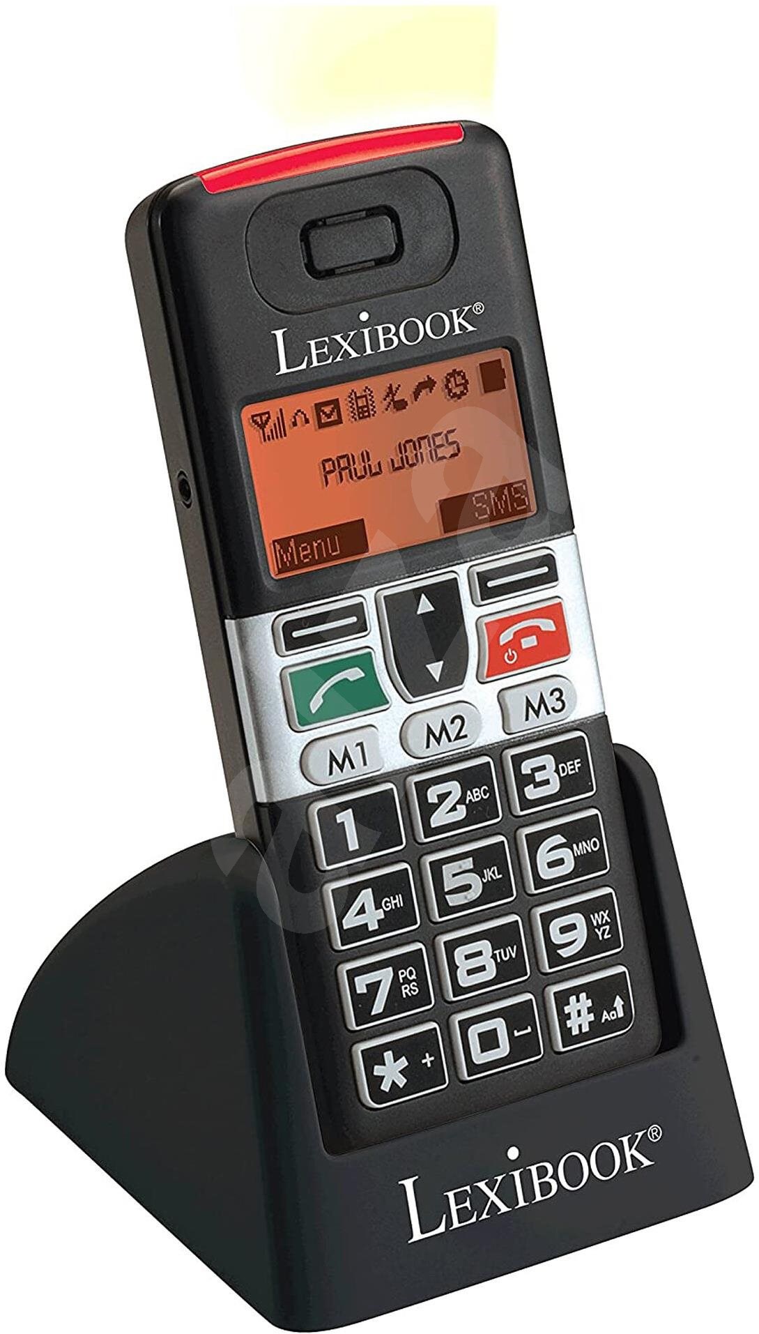 Lexibook Mobilní telefon s velkými tlačítky pro seniory - Mobilní ...