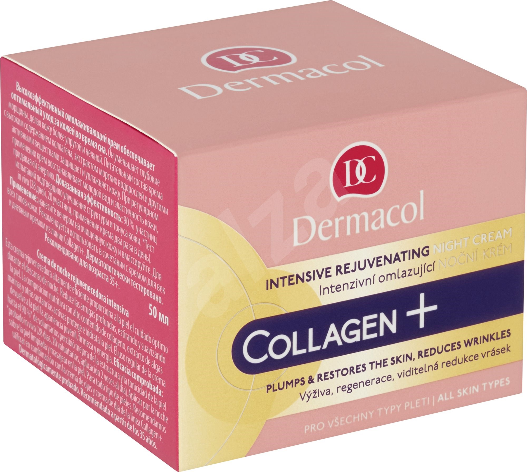 DERMACOL Collagen+ Rejuvenating Night Cream 50 ml - Pleťový krém | Alza.cz