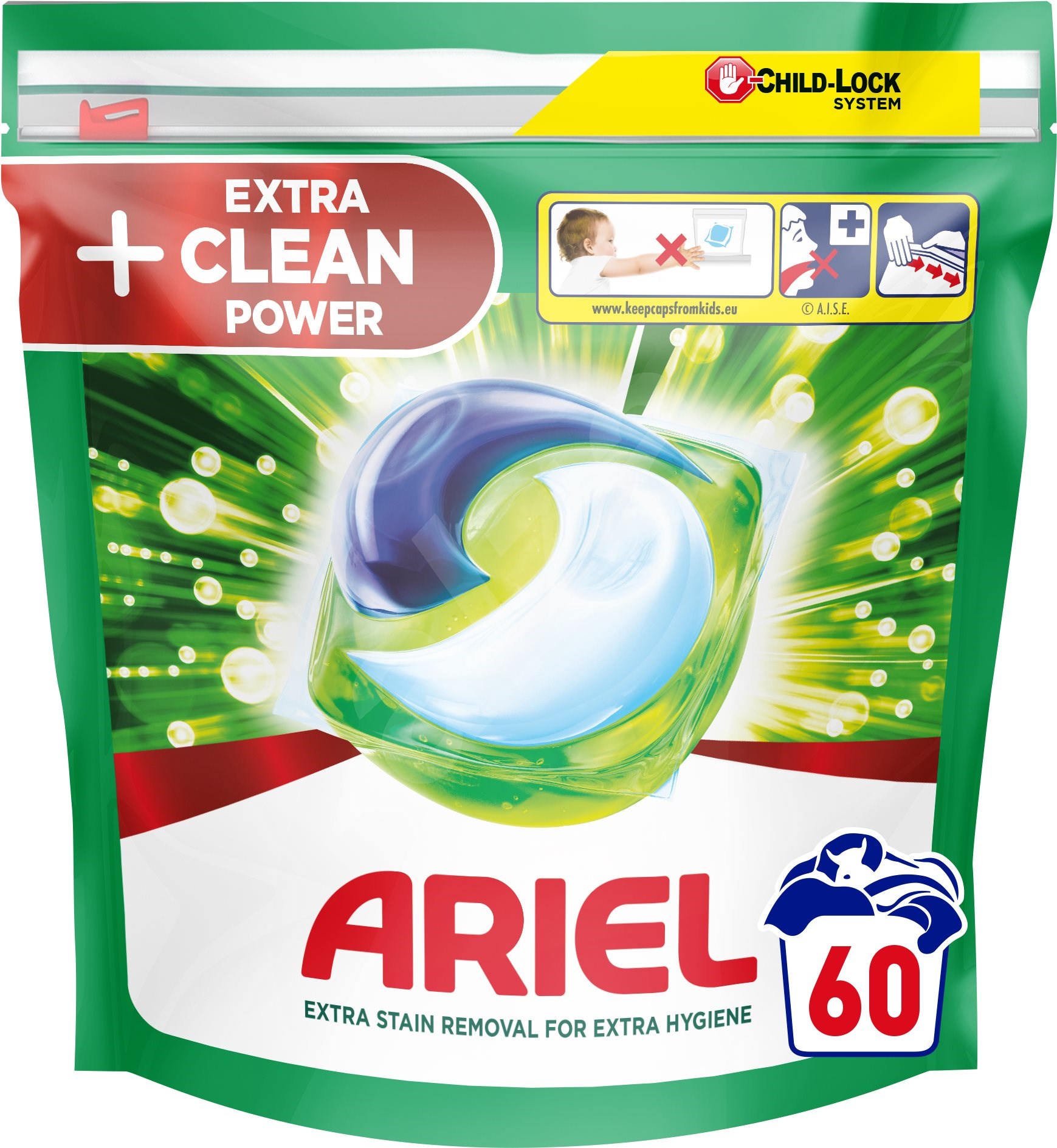 ARIEL Extra Clean 60 ks - Kapsle na praní | Alza.cz