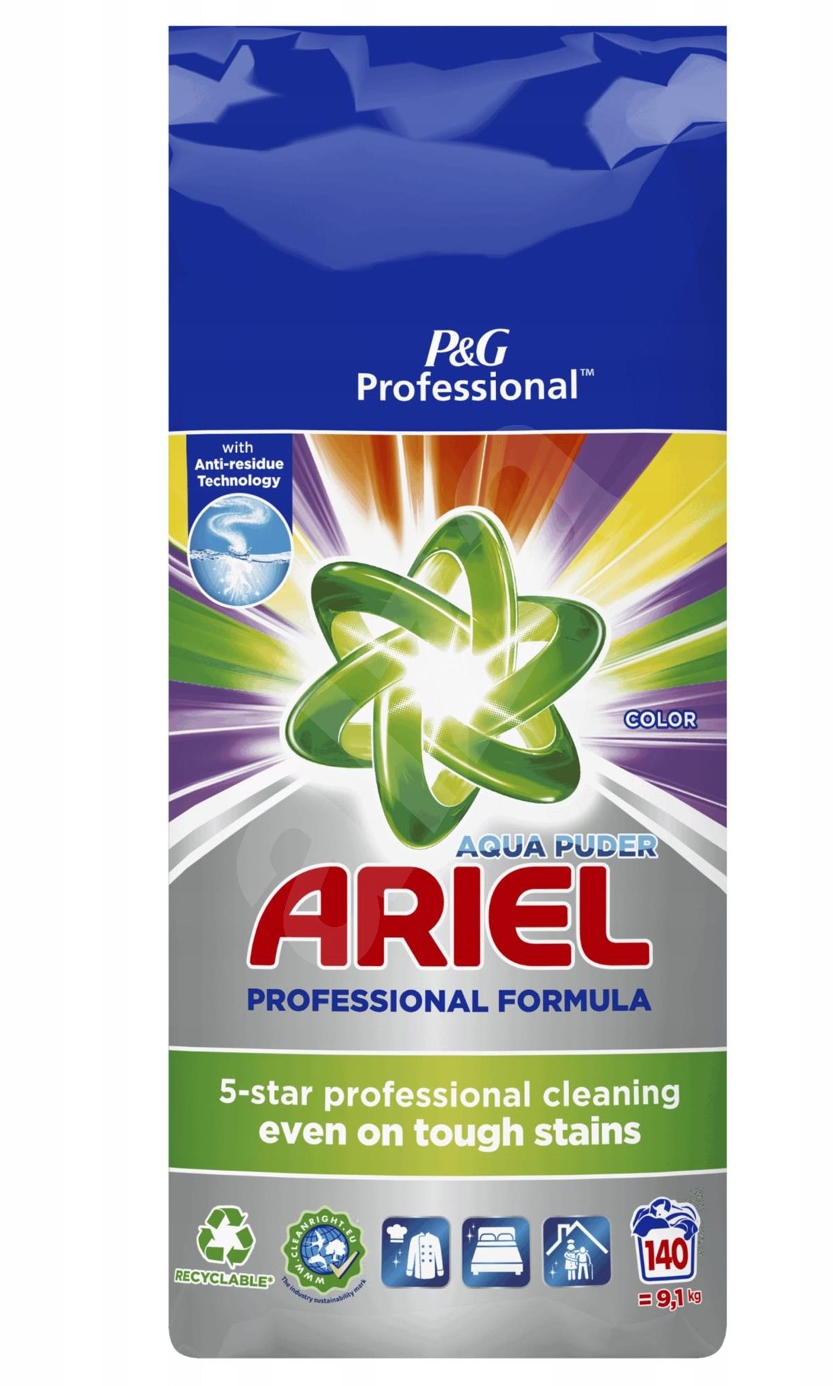 ARIEL Professional Color 9,1 kg (140 praní) za 1 099 Kč - Prací prášek ...