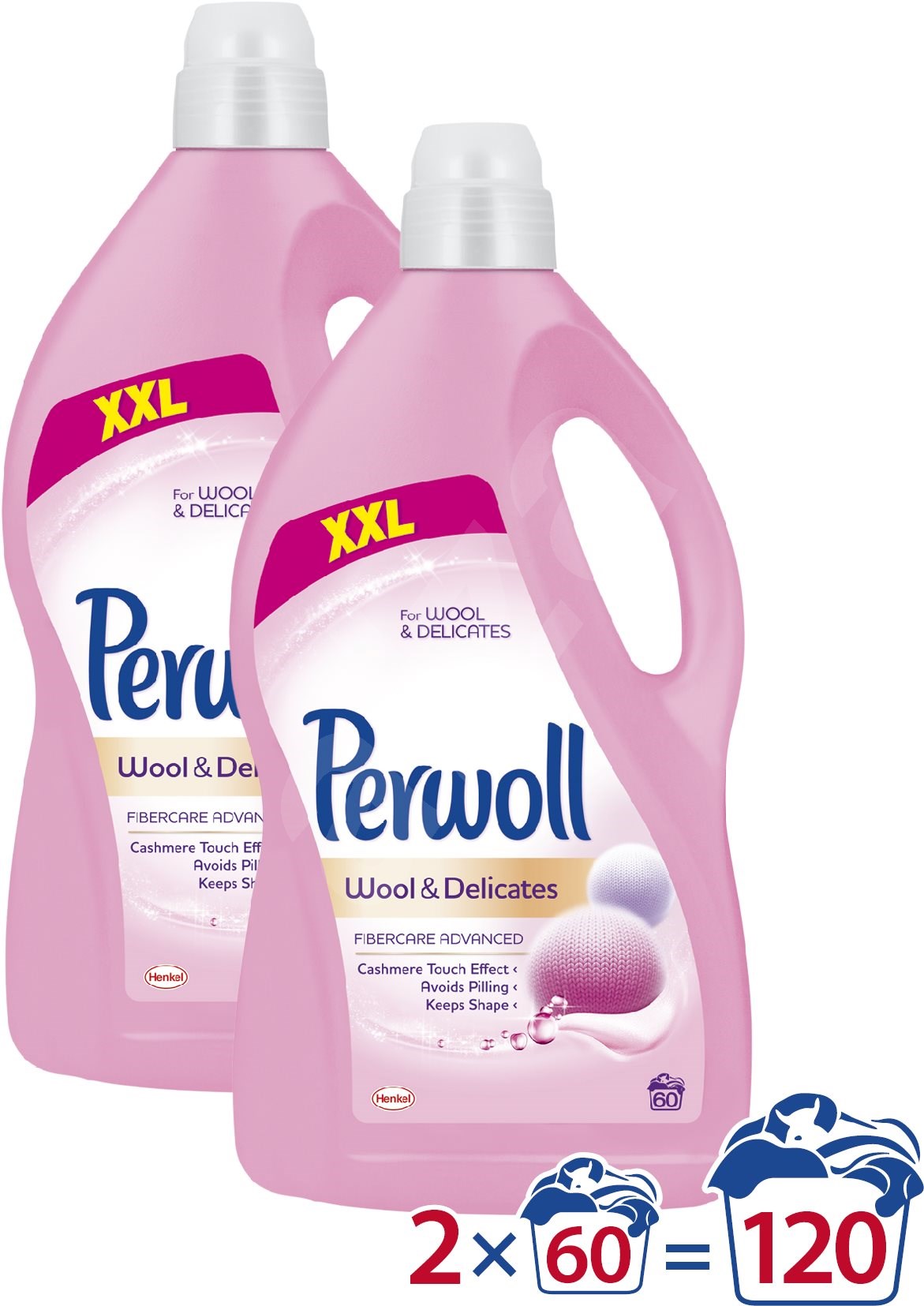 PERWOLL Wool Delicates 2 × 3,6 l (120 praní) - Prací gel | Alza.cz