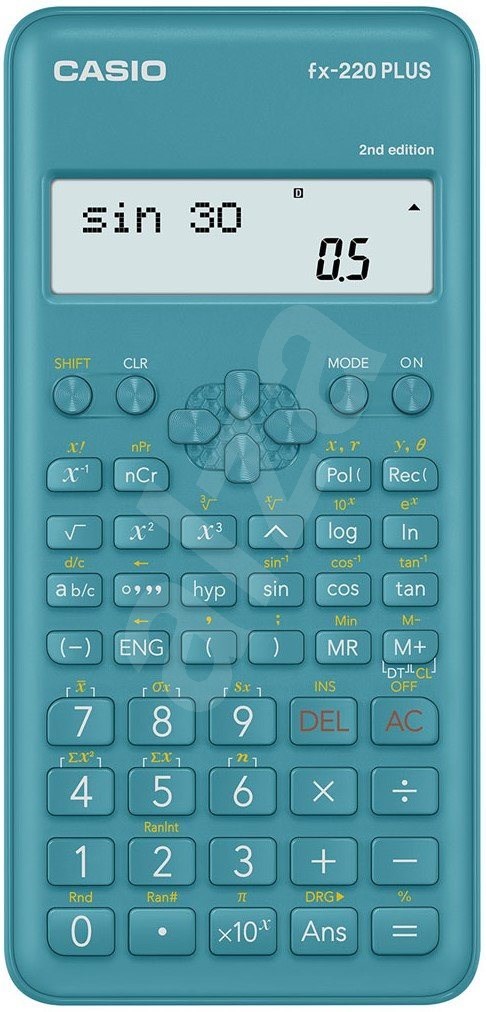 CASIO FX 220 PLUS 2E tyrkysová - Kalkulačka | Alza.cz