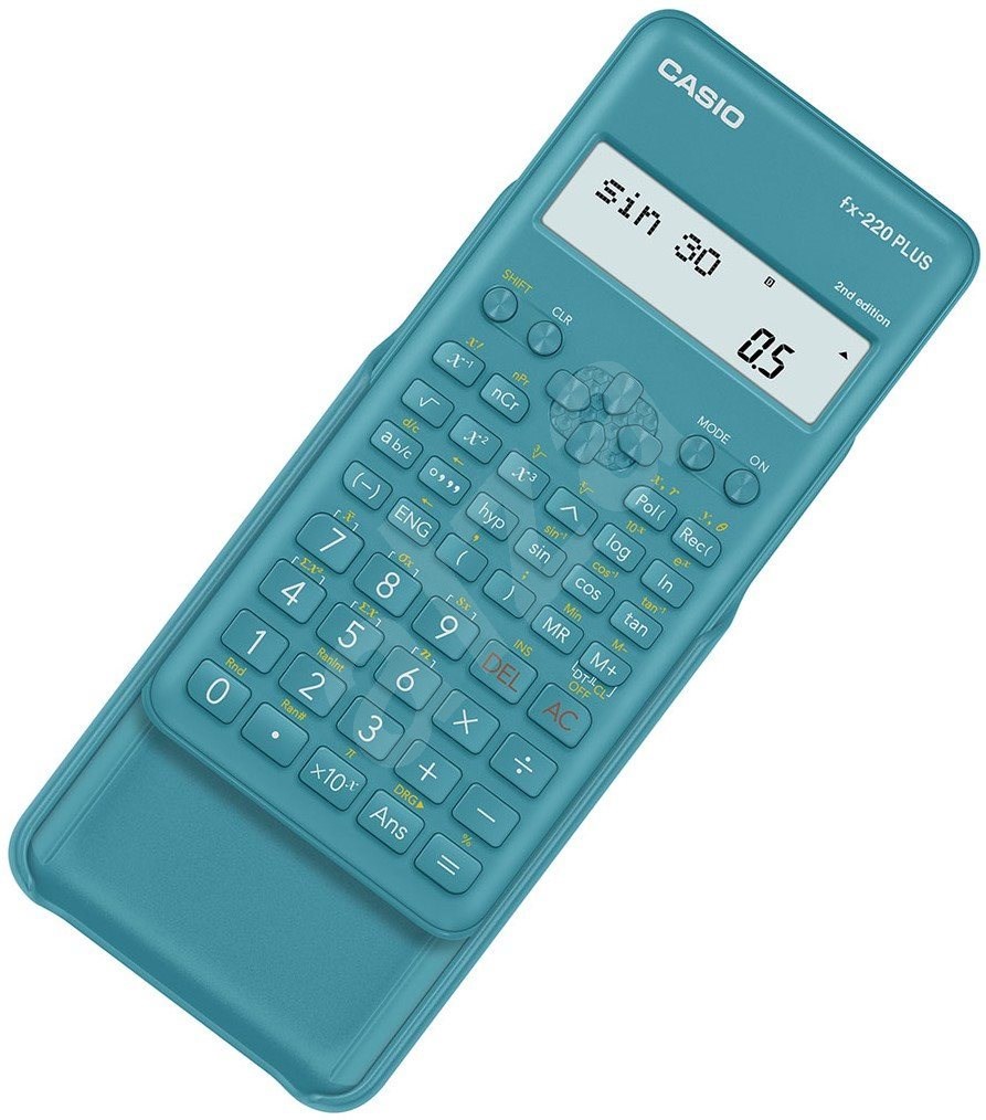 CASIO FX 220 PLUS 2E tyrkysová - Kalkulačka | Alza.cz