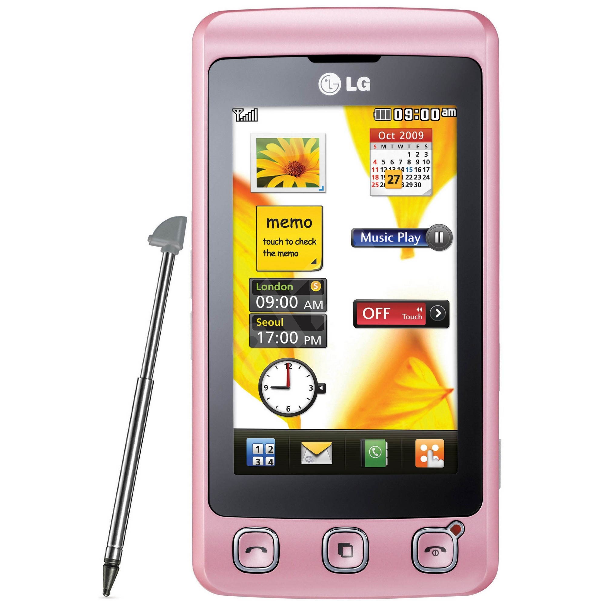 LG KP500 Cookie Pink - Mobilní telefon | Alza.cz