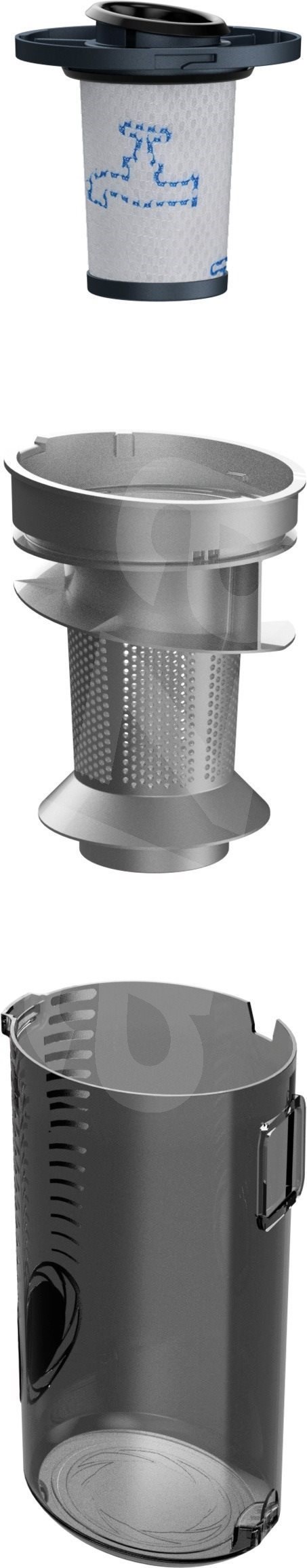 Rowenta RH9690WO X-Force Flex 8.60 4v1 Aqua, 22V, 45min - Tyčový ...