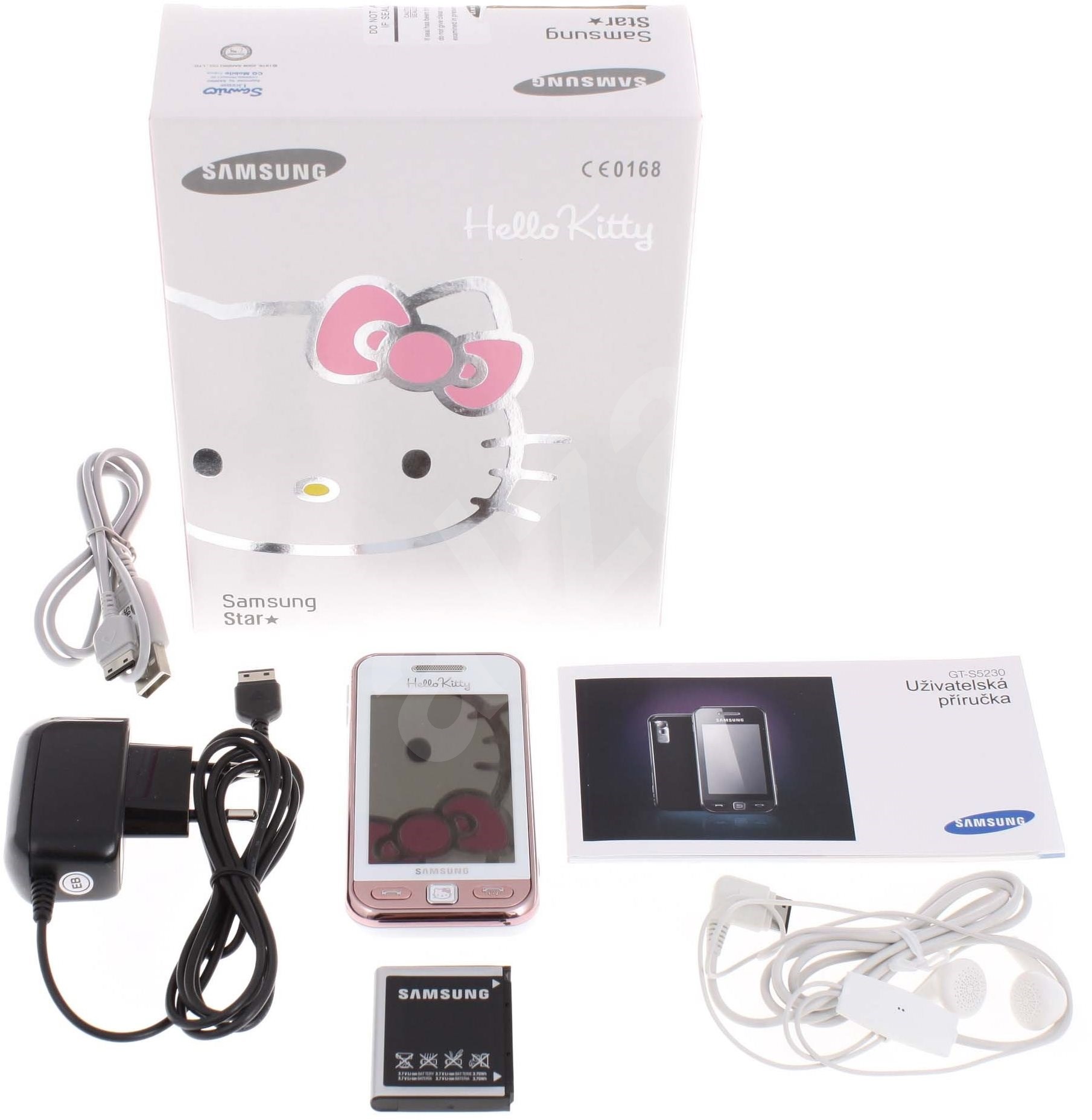 Samsung Star (S5230) Hello Kitty White Pink - Mobilní telefon | Alza.cz