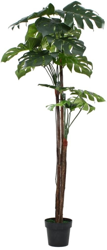 Umělá rostlina monstera s květináčem 170 cm zelená - Umělá květina ...