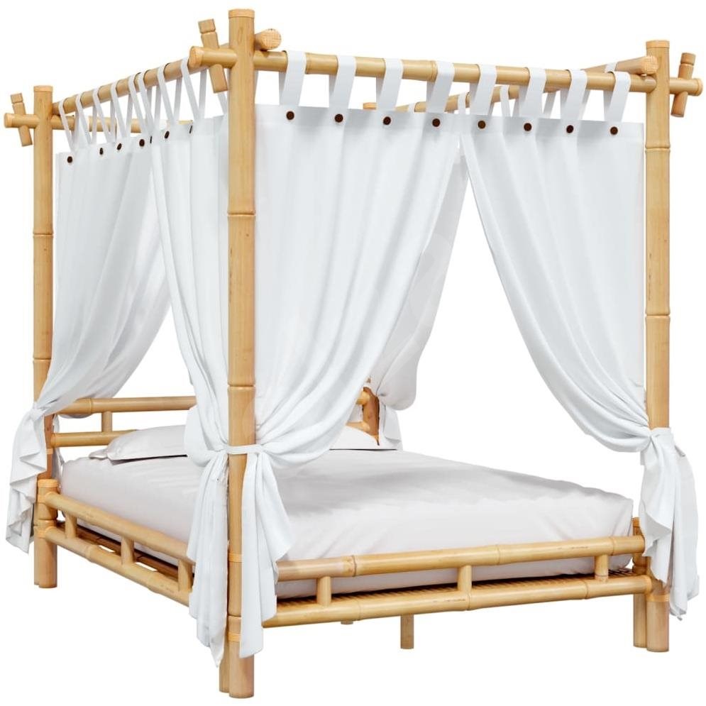 Postel s nebesy 140 × 200 cm bambus, 340050 za 19 990 Kč - Rám postele ...