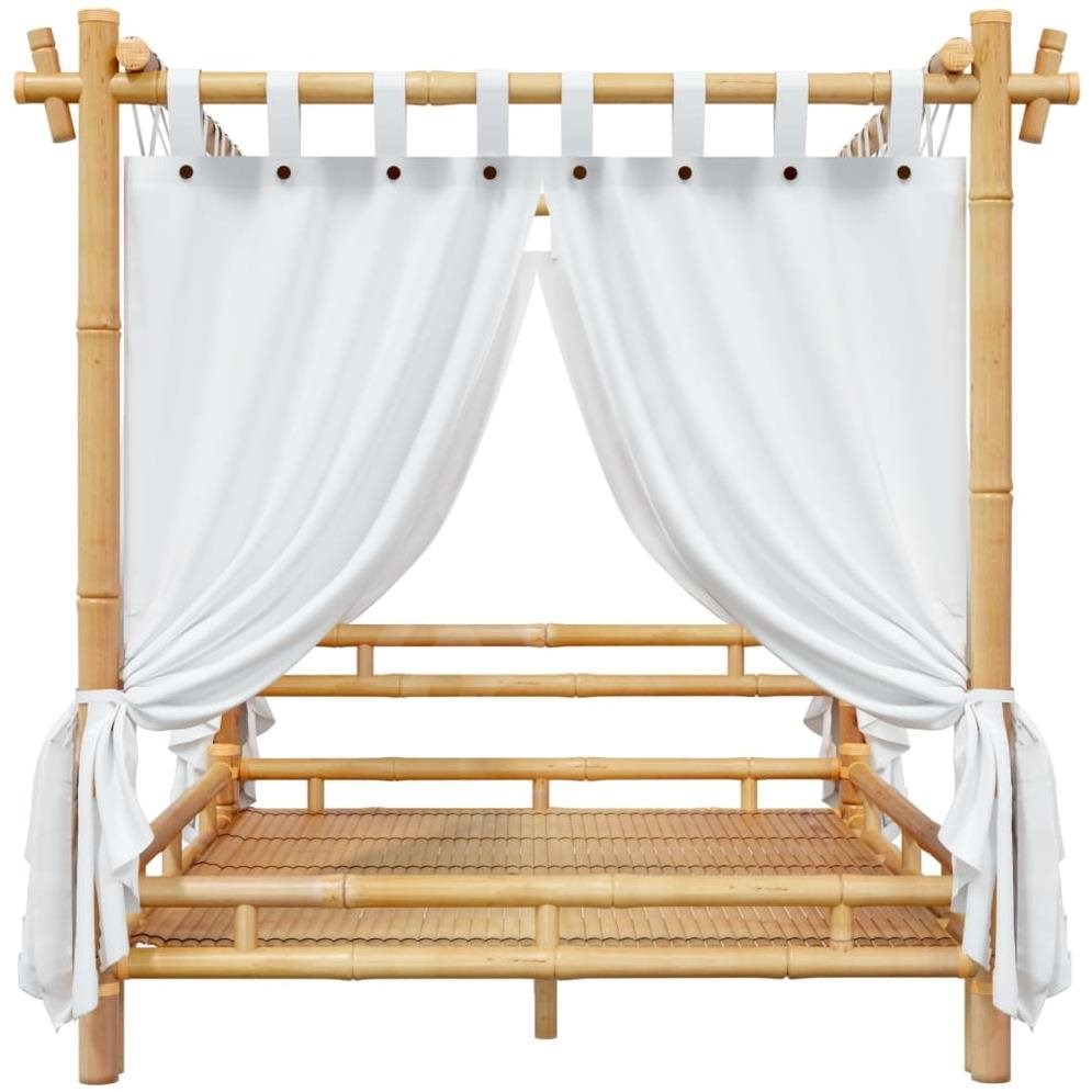 Postel s nebesy 160 × 200 cm bambus, 340051 - Rám postele | Alza.cz