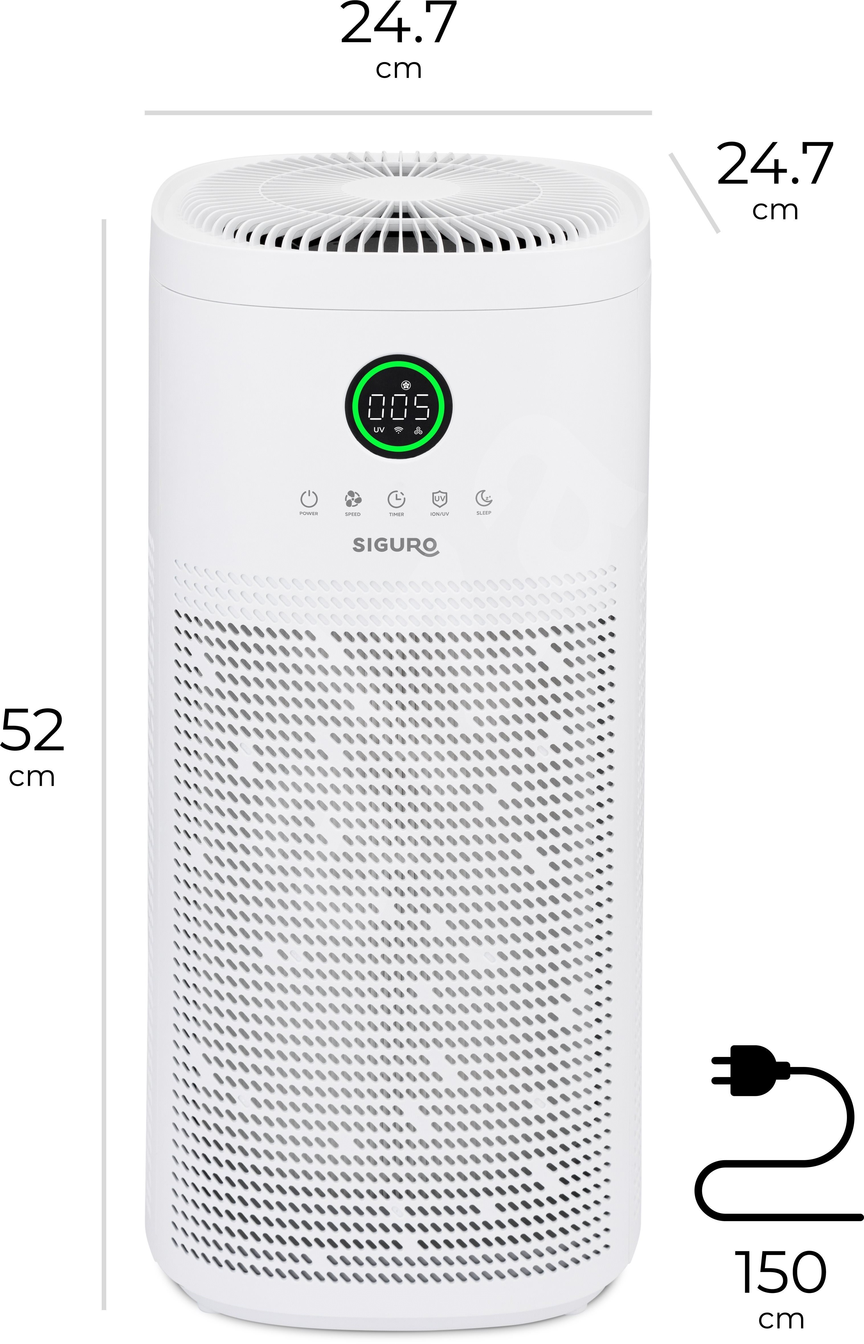 Siguro AP-K500W Air Master WiFi za 4 199 Kč - Čistička vzduchu | Alza.cz