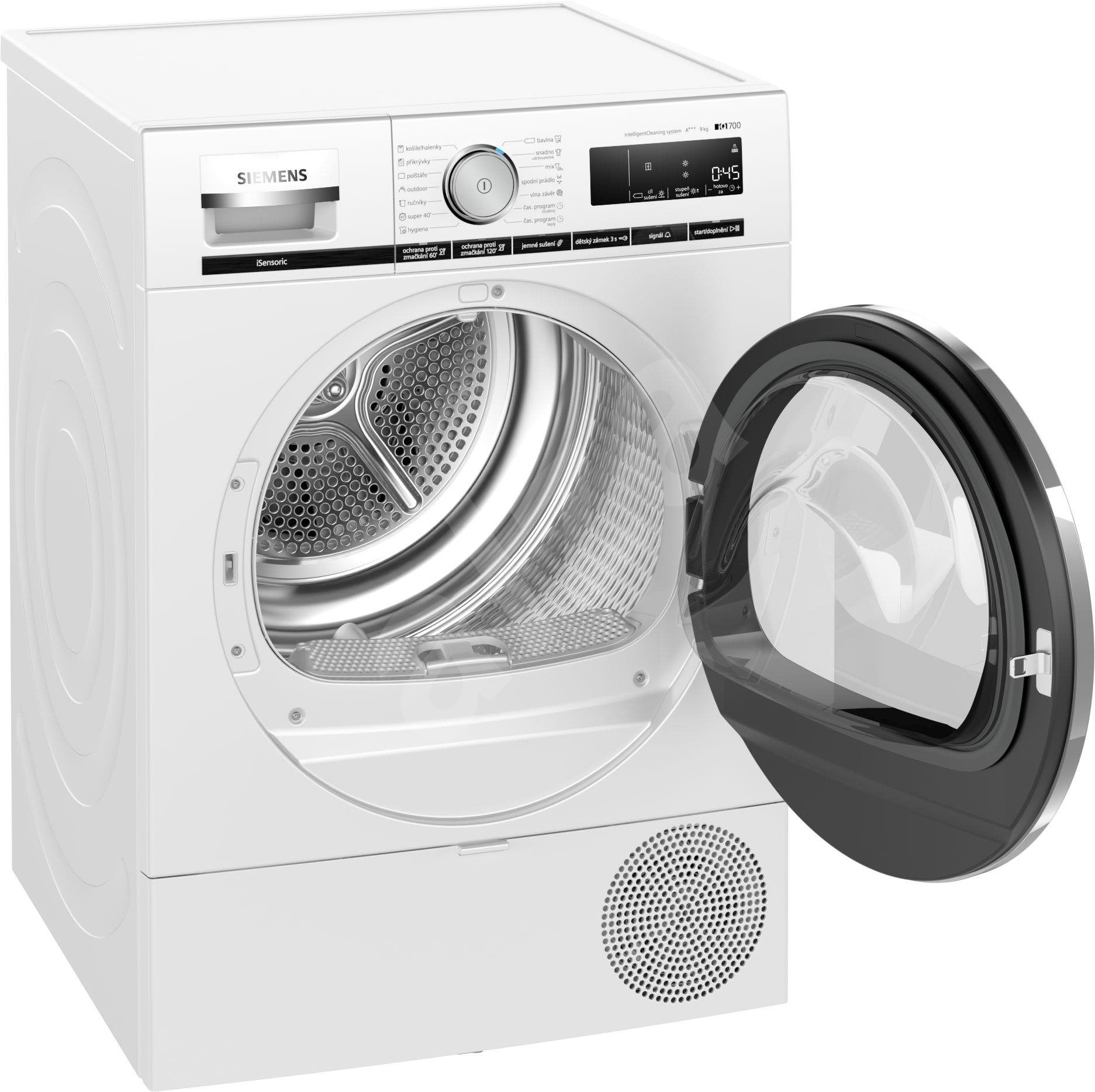 SIEMENS WT47XM01CS - Sušička prádla | Alza.cz