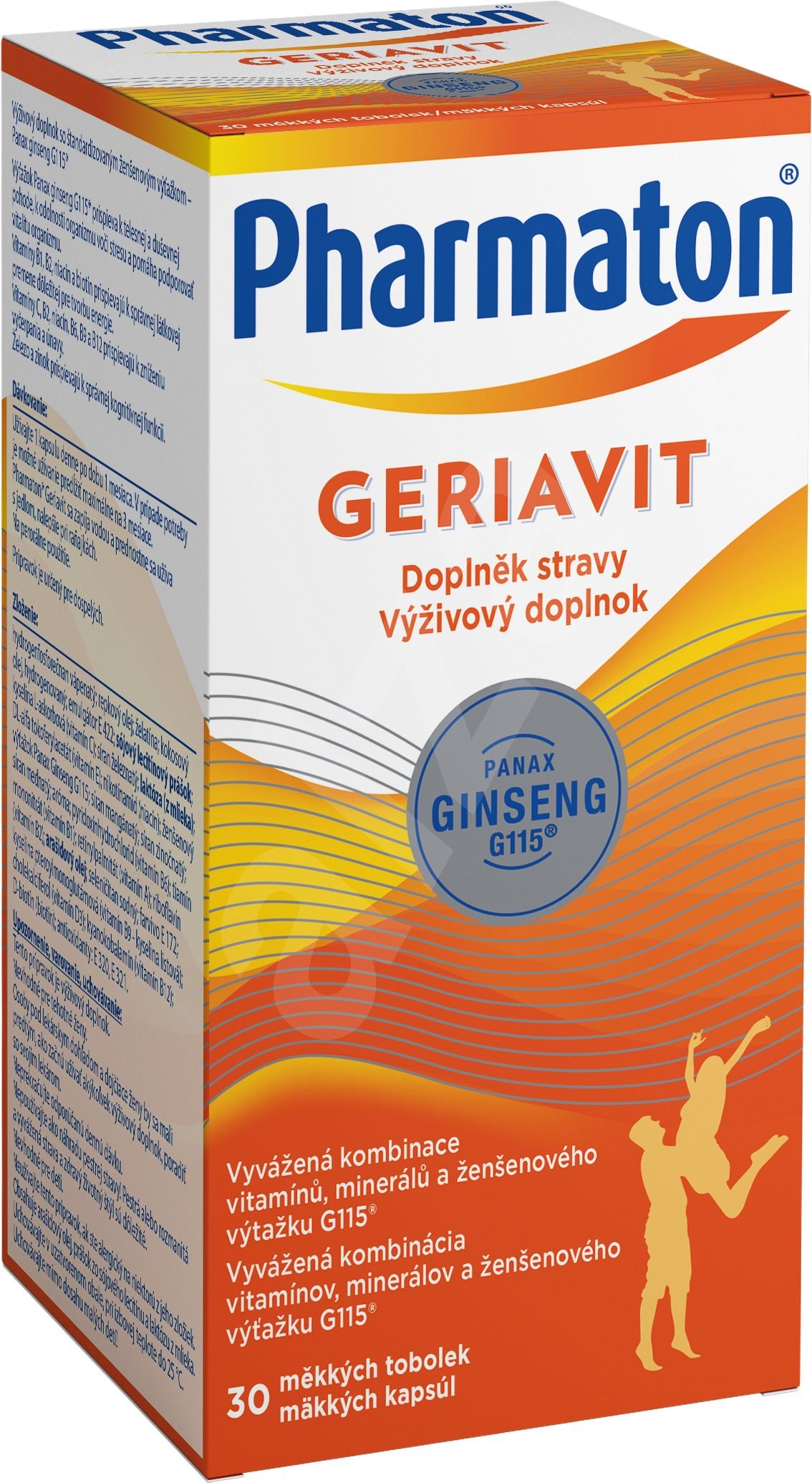 PHARMATON® GERIAVIT Měkké tobolky 30 ks - Multivitamín | Alza.cz