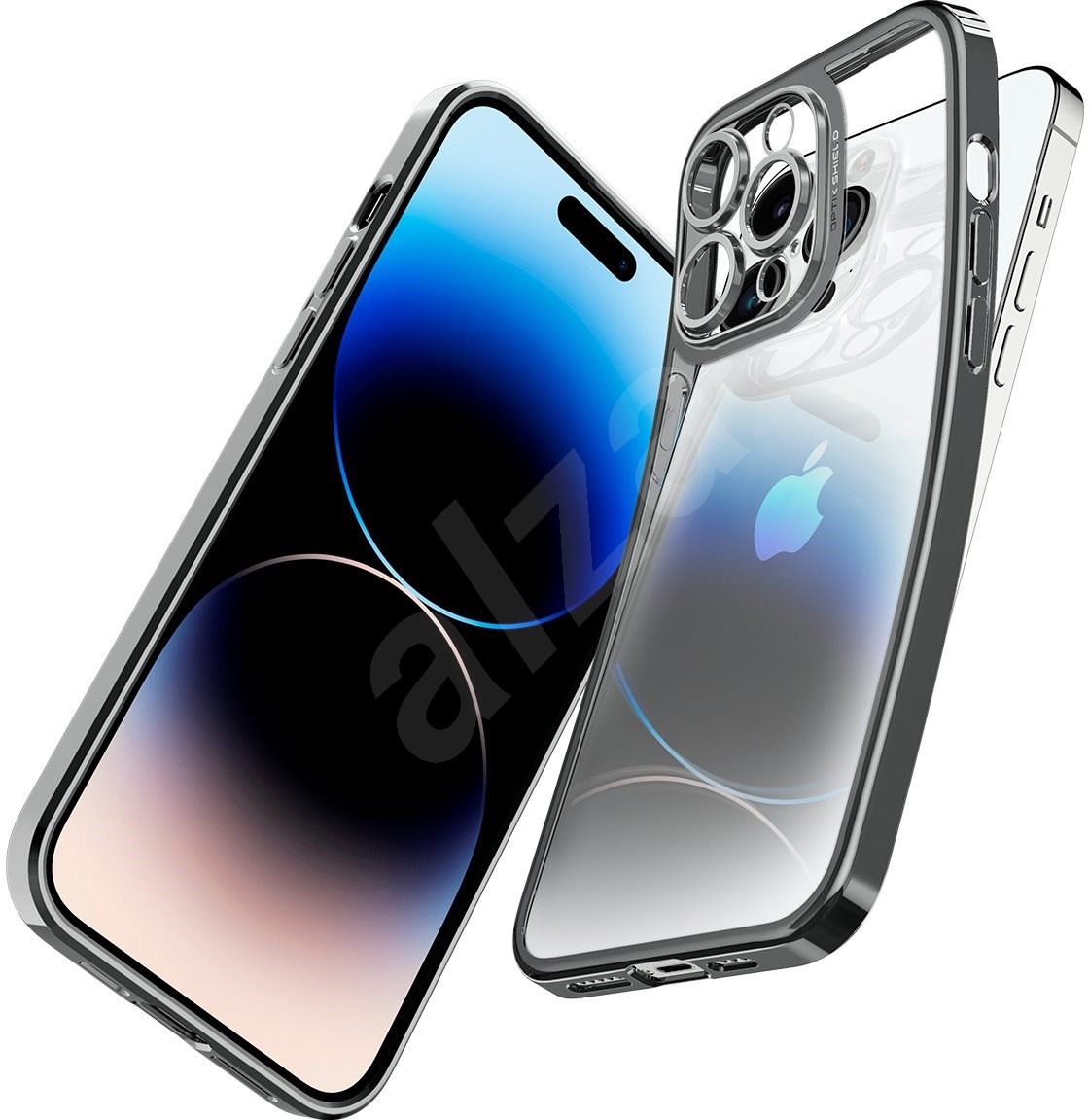 Spigen Optik Crystal Chrome Gray iPhone 14 Pro - Kryt na mobil | Alza.cz