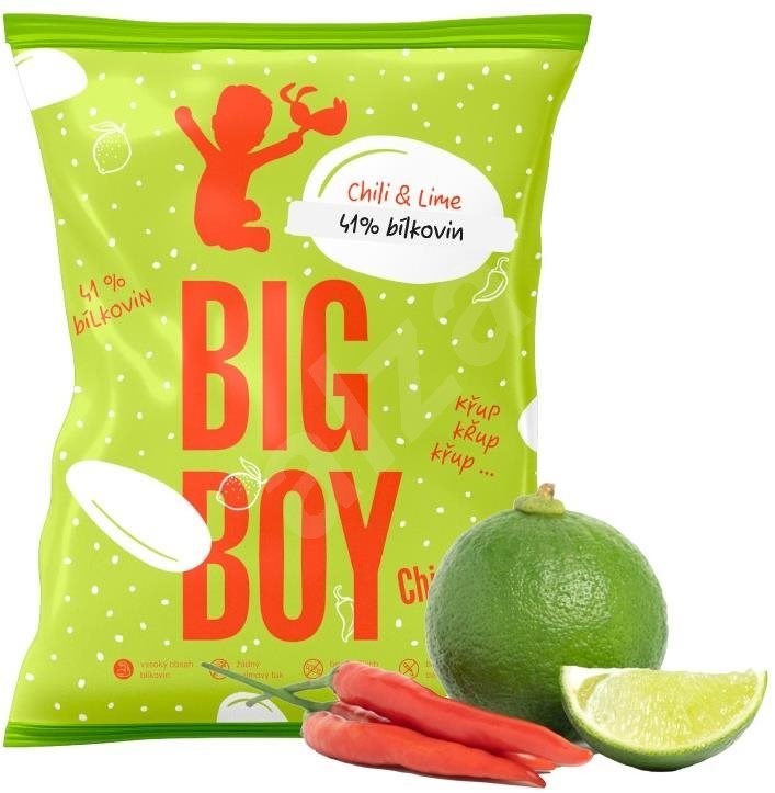 BIG BOY Chipsy Chili & Lime 6ks 180g - Zdravé chipsy | Alza.cz