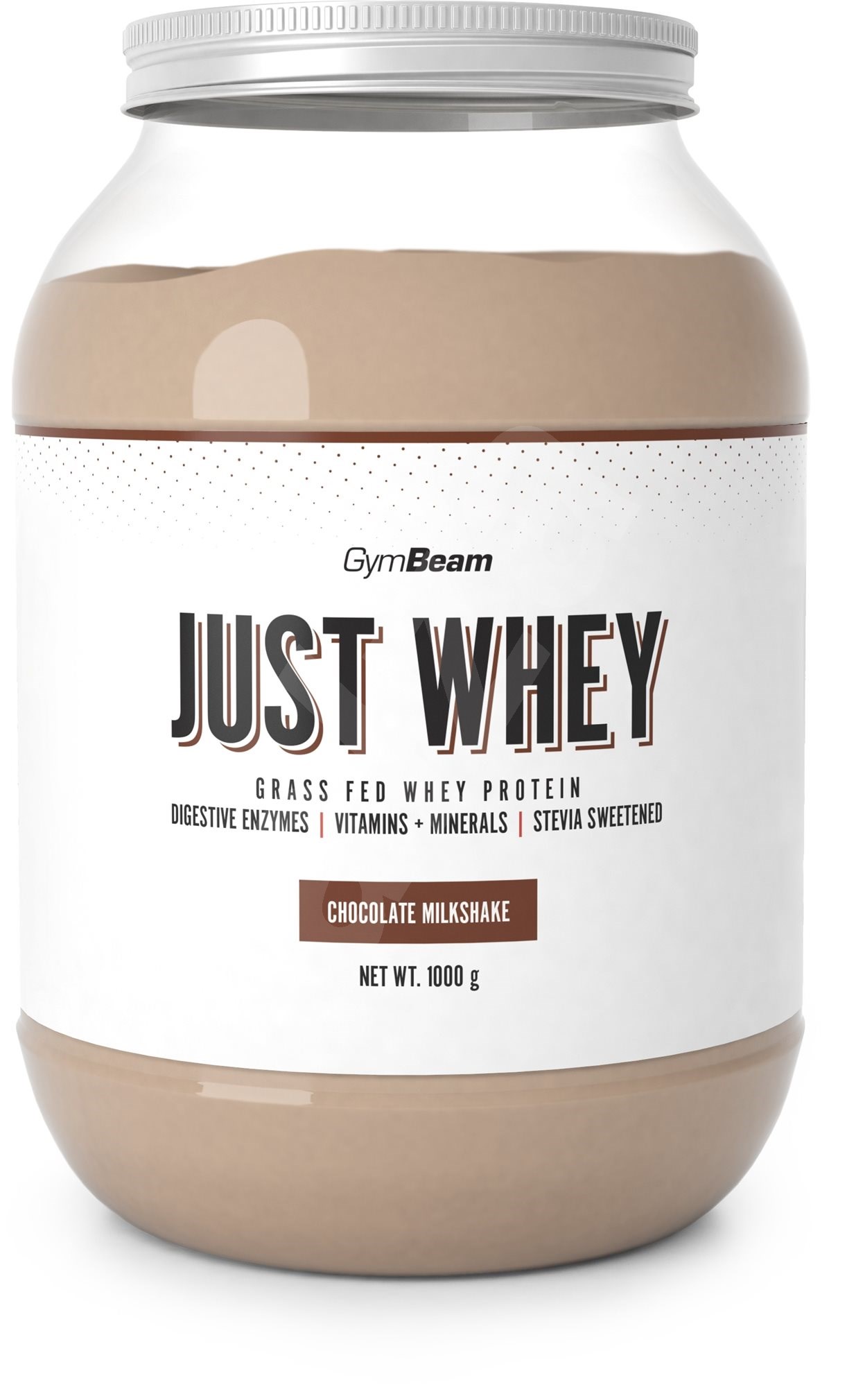 GymBeam Protein Just Whey 1000 g, chocolate milkshake - Protein | Alza.cz