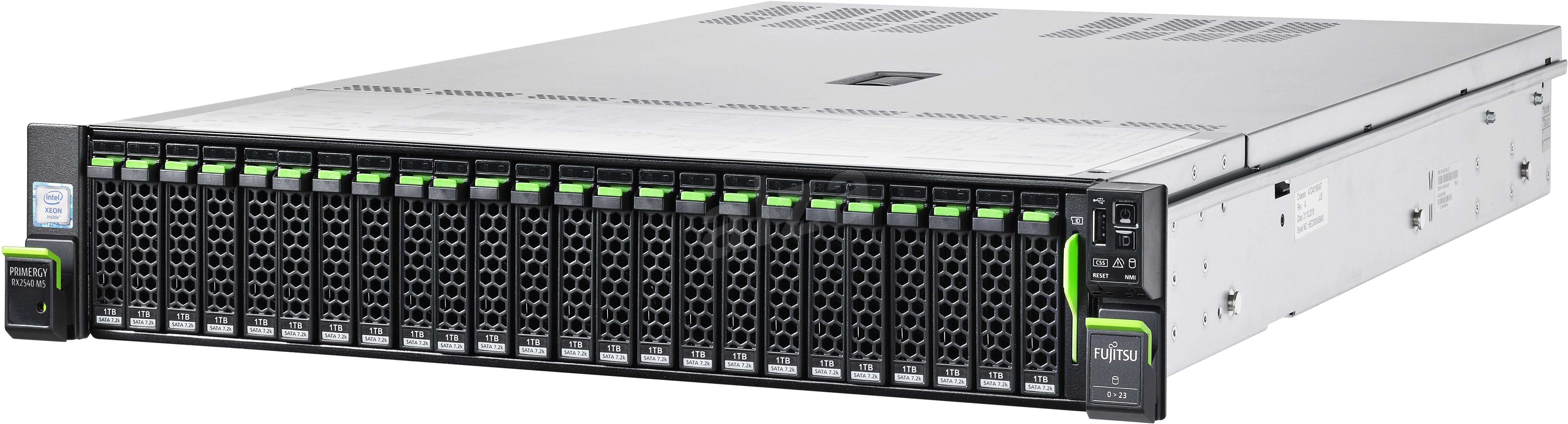 Fujitsu Primergy RX2540 M5 + 4x SSD 480GB + Windows Server Standard ...