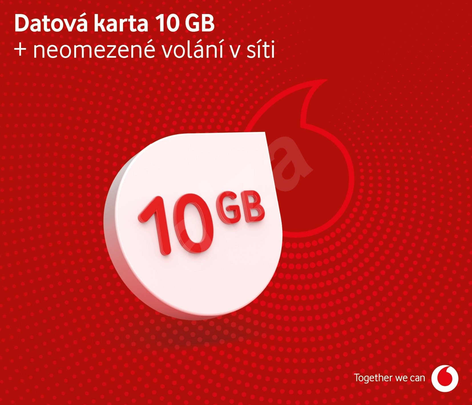 Vodafone datová karta - 10 GB dat - SIM karta | Alza.cz