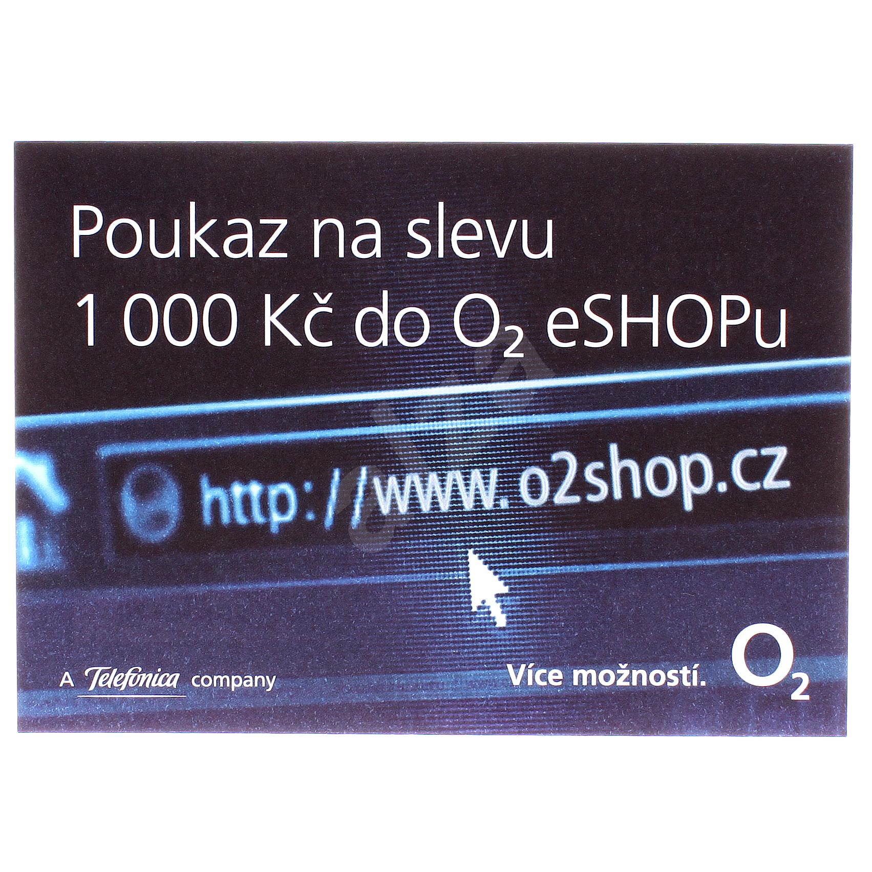 O2 slevový kupon 1000Kč - - | Alza.cz