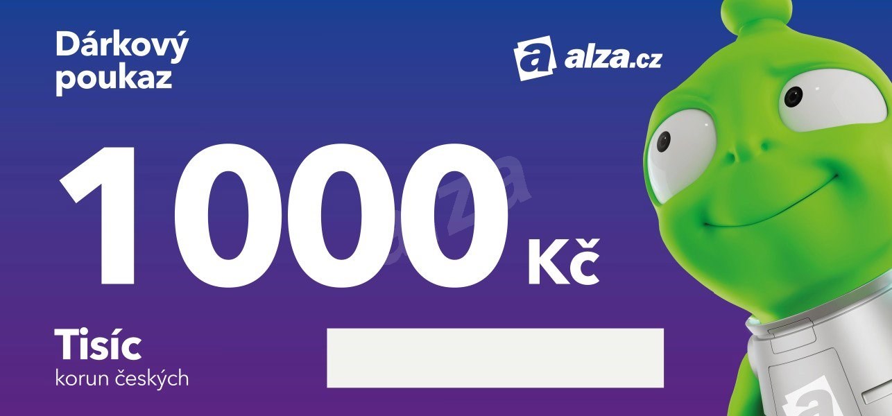 Voucher Elektronický dárkový poukaz Alza.cz na nákup zboží v hodnotě ...