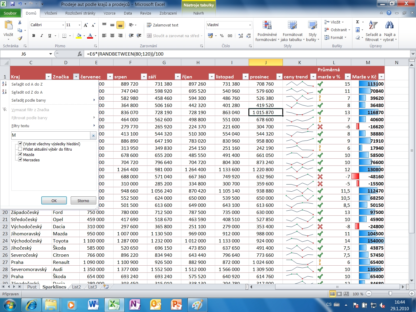 Microsoft Office 2010 Professional CZ - 1 uživatel/2 počítače (FPP ...